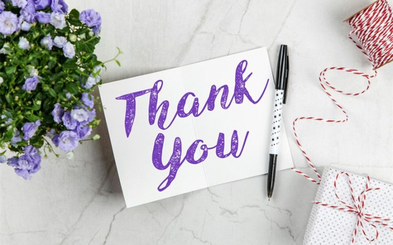 150 Perfect Thank You Note Examples for Every Occasion